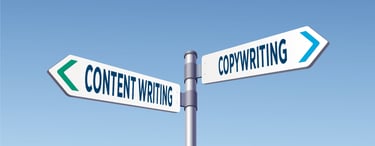 Content writing vs. copywriting: What's the difference?